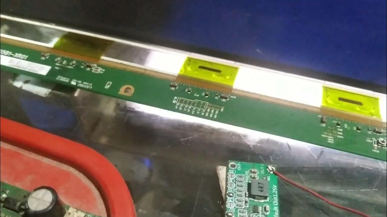 32inch panel vcom voltage missing. - YouTube