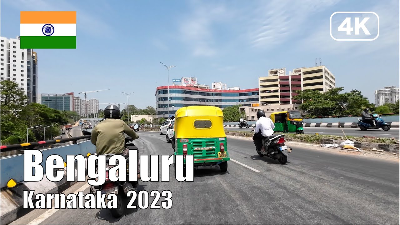 【India Drive 4K】 Bengaluru D J Halli to Basavanagudi 2023 - YouTube