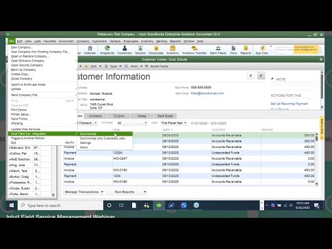 Forcing a work order through on Intuit Field Service Management - YouTube
