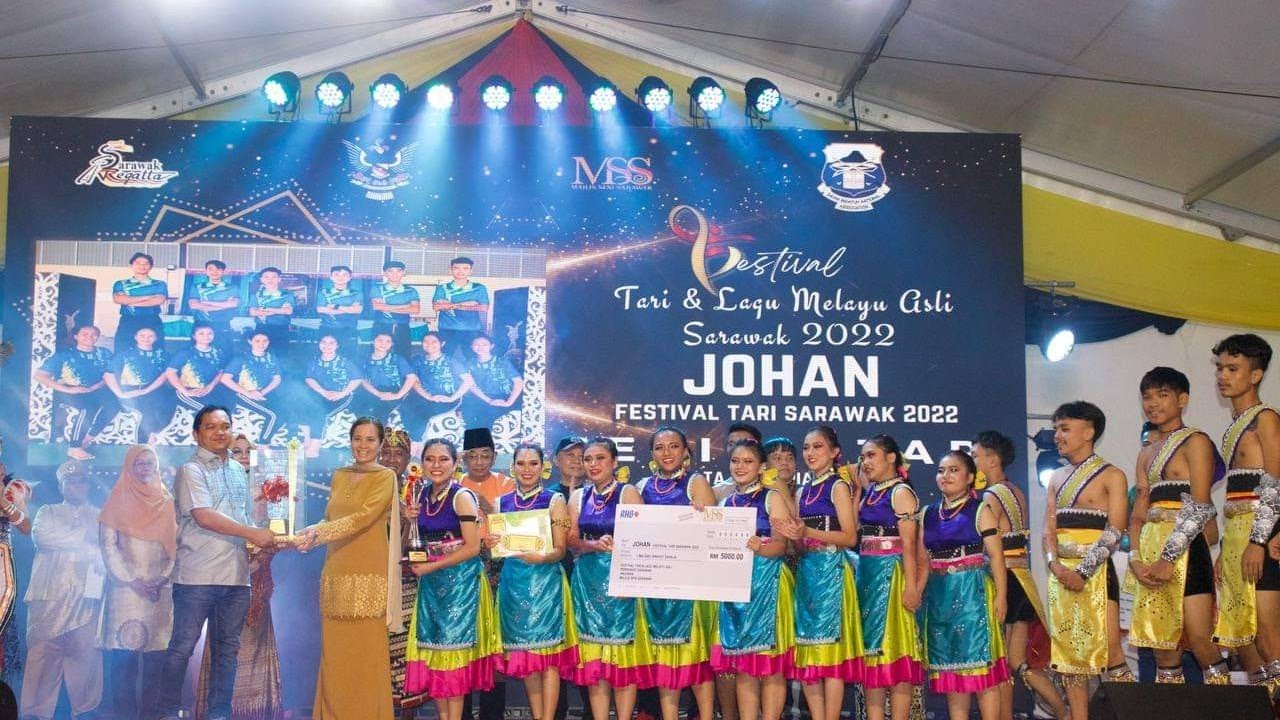 Johan||Festival Tari Sarawak 2022 || Gerini' Tari, Limbang - YouTube