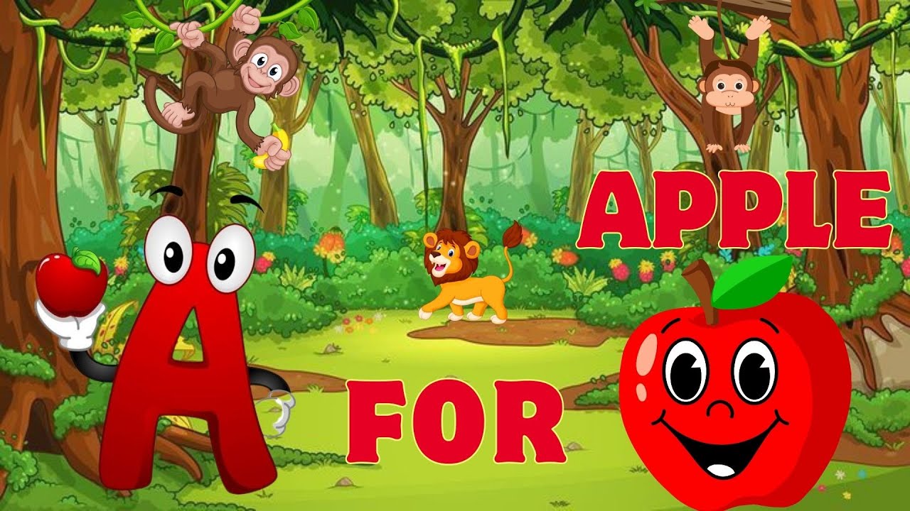 The ABC Phonic Song | A For Apple B For Banana | Abcd | Abc Song ...