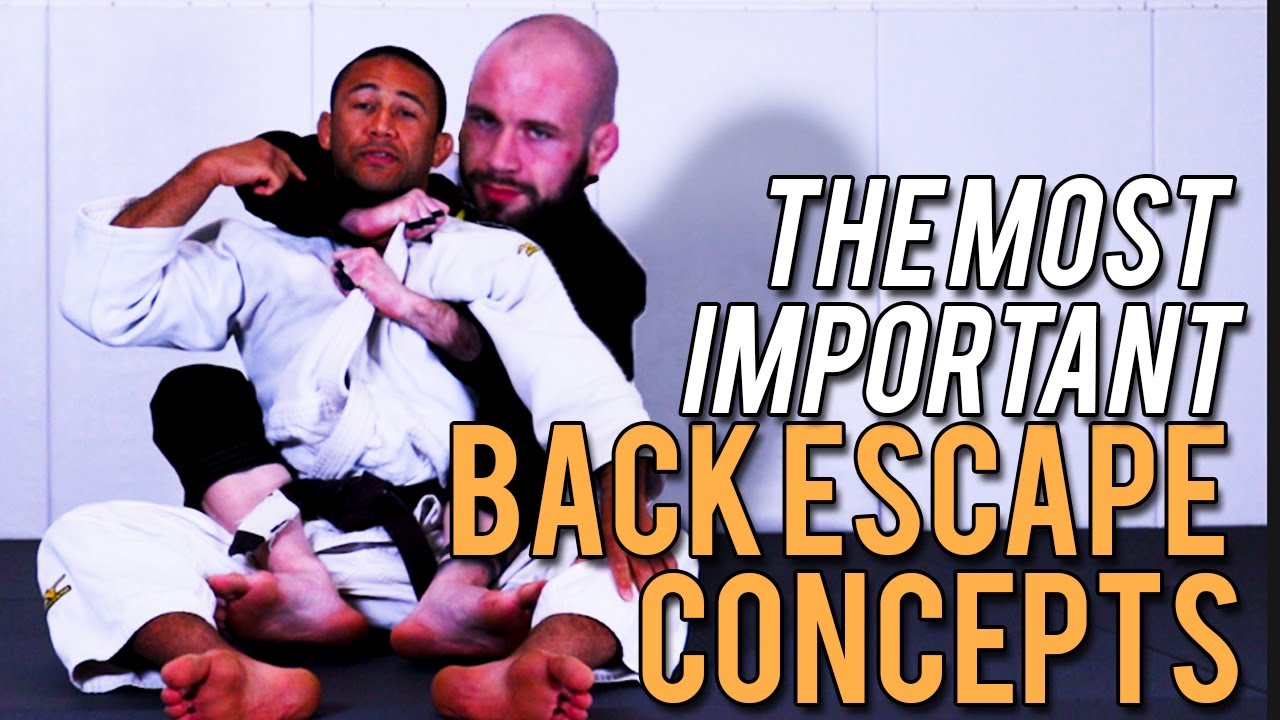 Back Control Escape // Jiu Jitsu Defense - YouTube