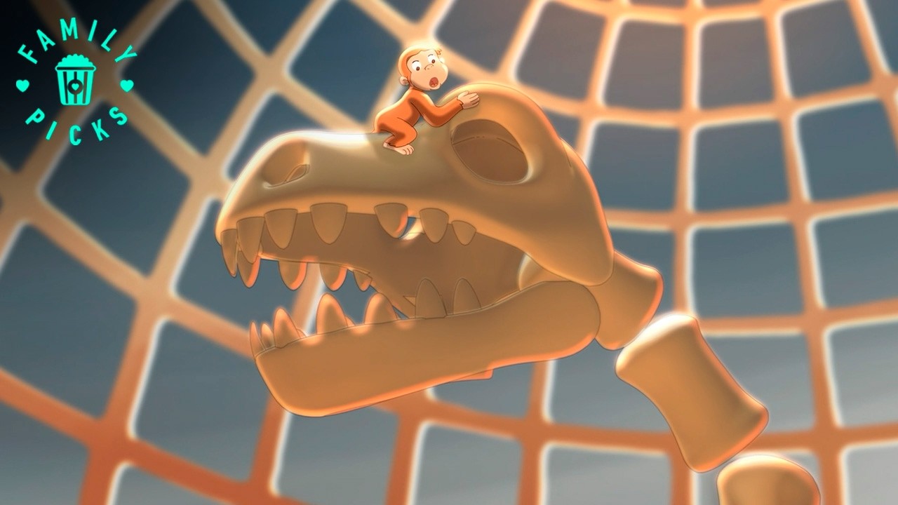 George Destroys the Dinosaur Skeleton | Curious George - YouTube