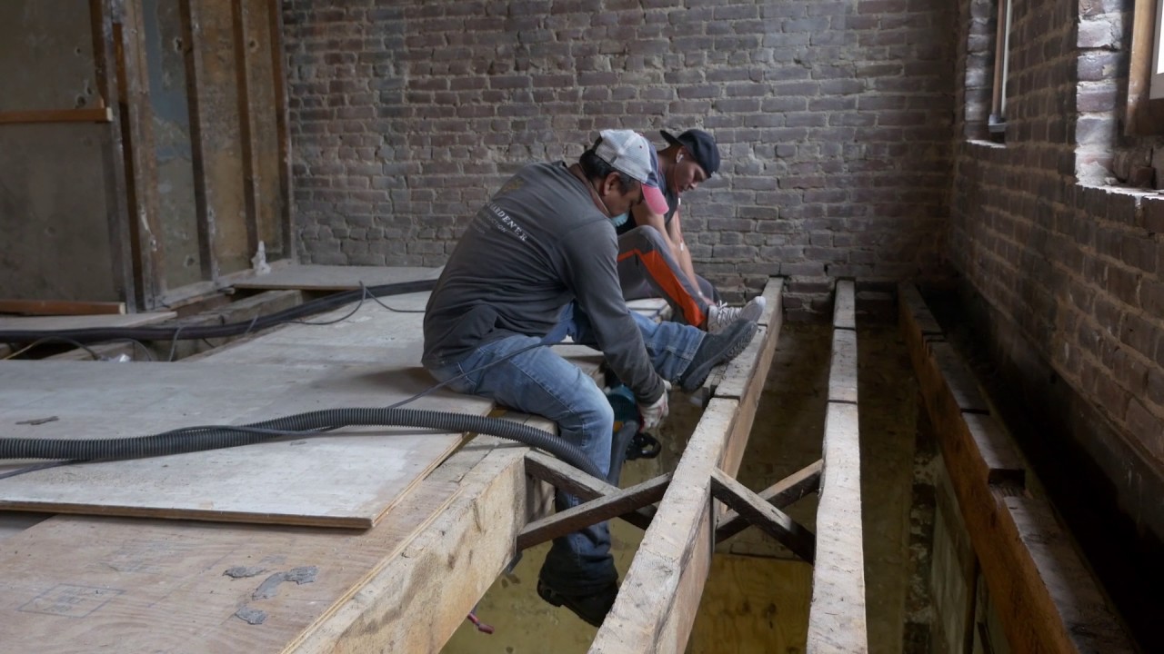 Sanding Beams - YouTube