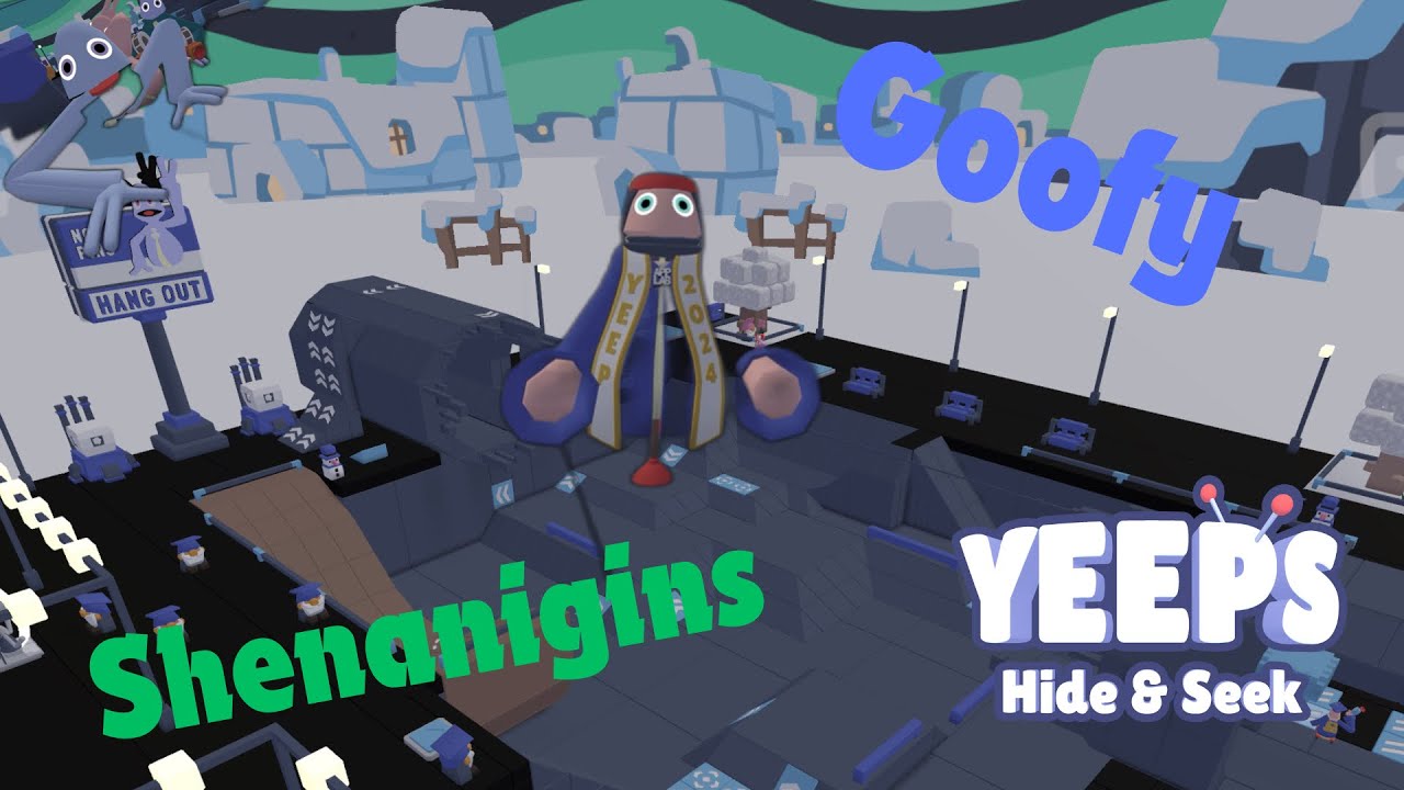 Goofy shenanigans in new Yeeps map(skate park)!! - YouTube