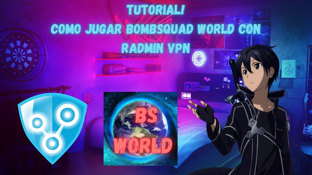 Como jugar Bombsquad World ONLINE con RADMIN VPN (Funciona con otros ...
