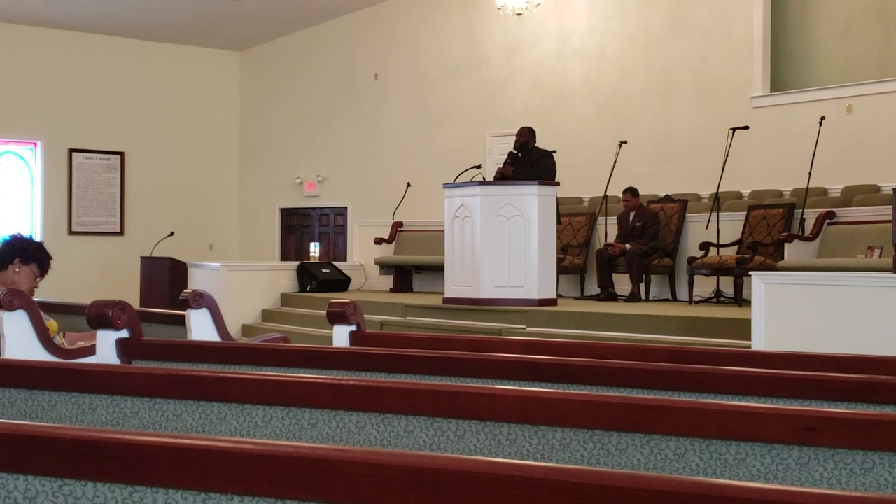 Minister Chris Prater at True Love MBC sermon My Mind Is Made Up No ...