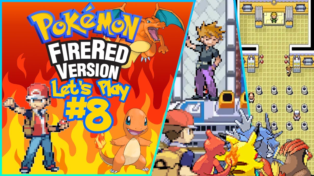 ON BOARD THE SS. Anne| Pokemon Fire Red Walkthrough Part #8, Road to ...