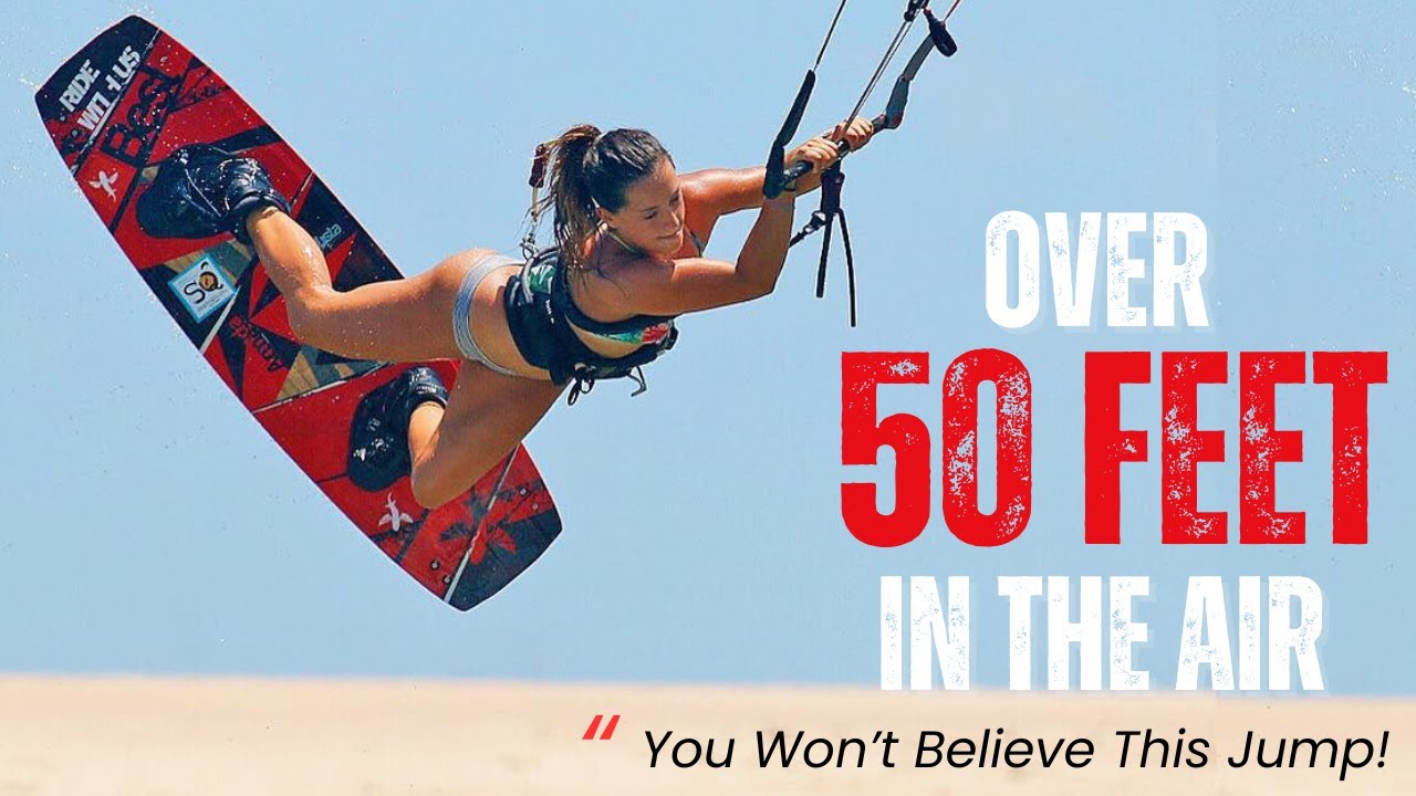 Epic Kiteboarding Tricks Over 50ft: Unbelievable Big Air Captures - YouTube