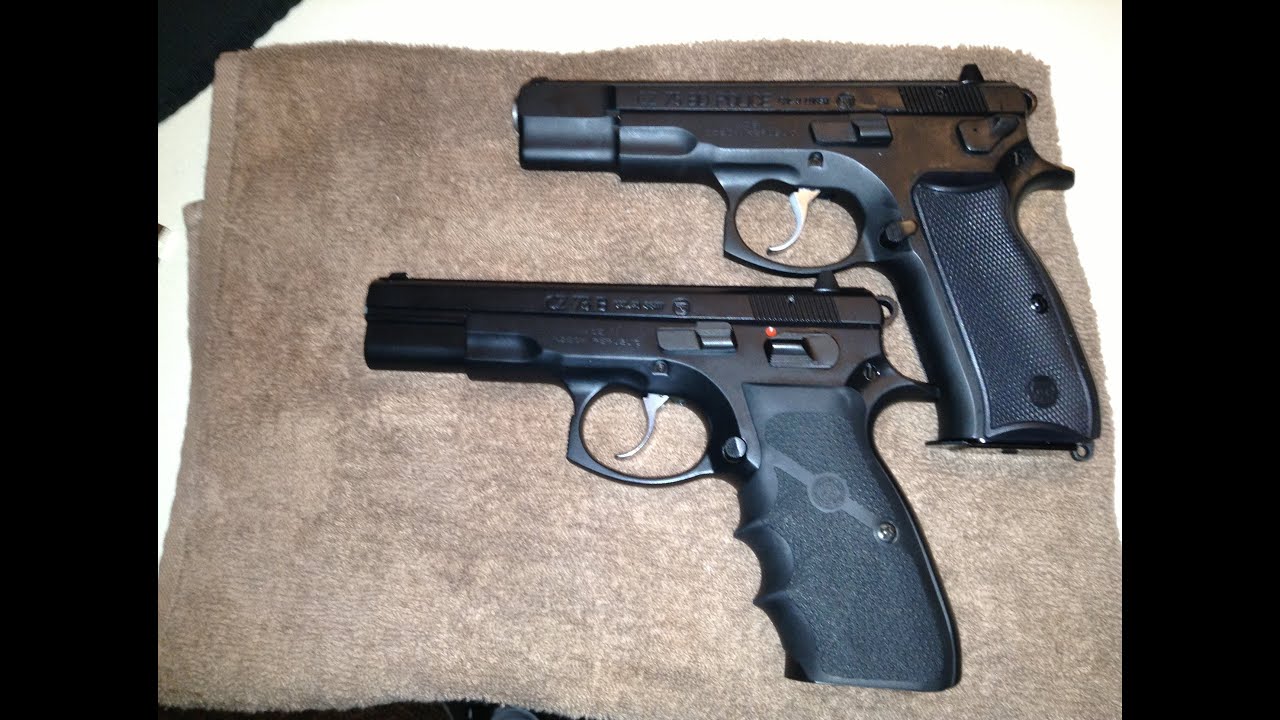 My new CZ 75BD Police.(9mm Luger) - YouTube