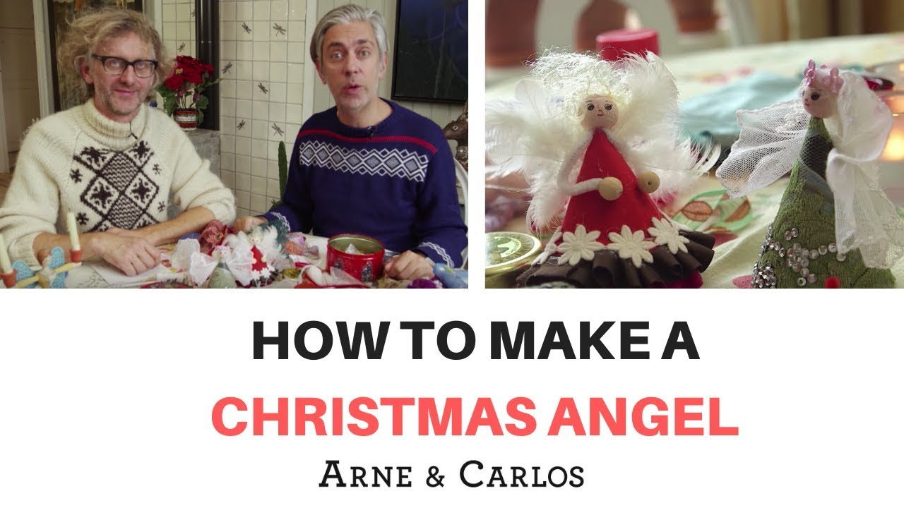 Christmas Angel Workshop - by ARNE & CARLOS - YouTube
