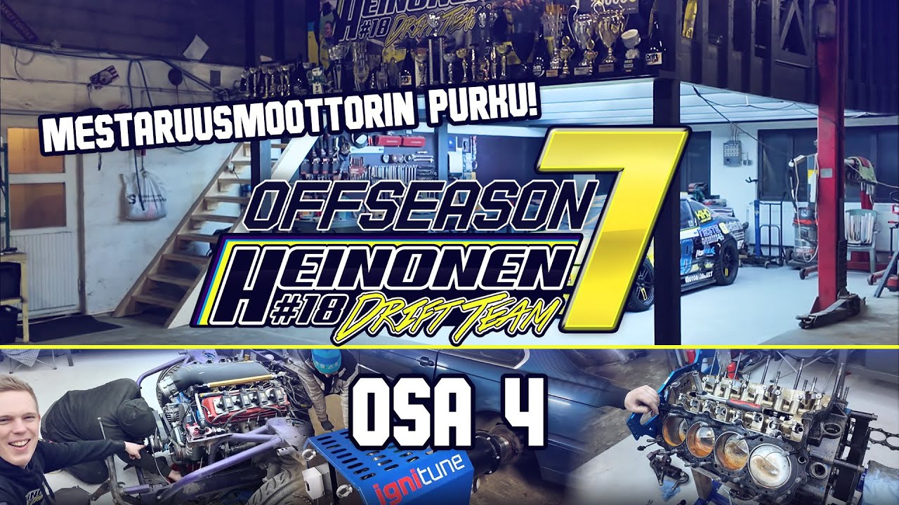 Heinonen Drift Team OFFSEASON 7: 4 #PURKUHOMMIA - YouTube