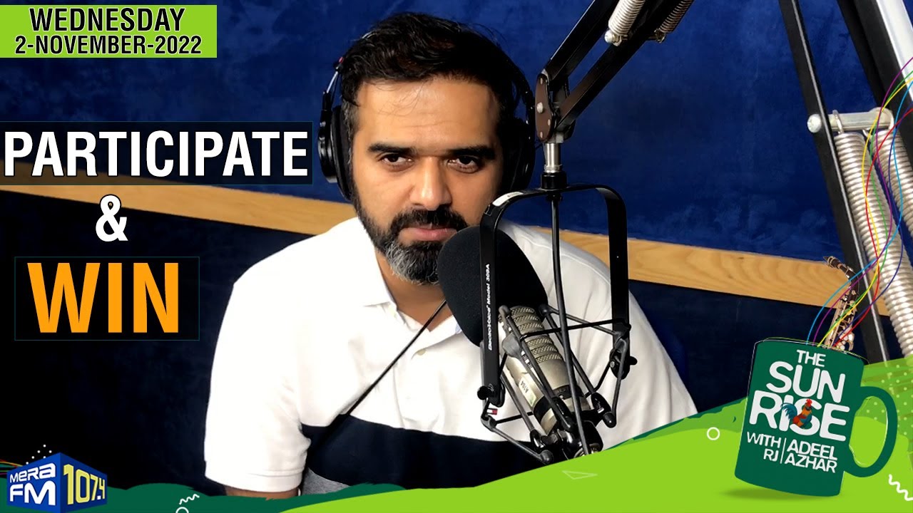 Sunrise Show with Adeel Azhar | 2 November 2022 | Contest Alert ...