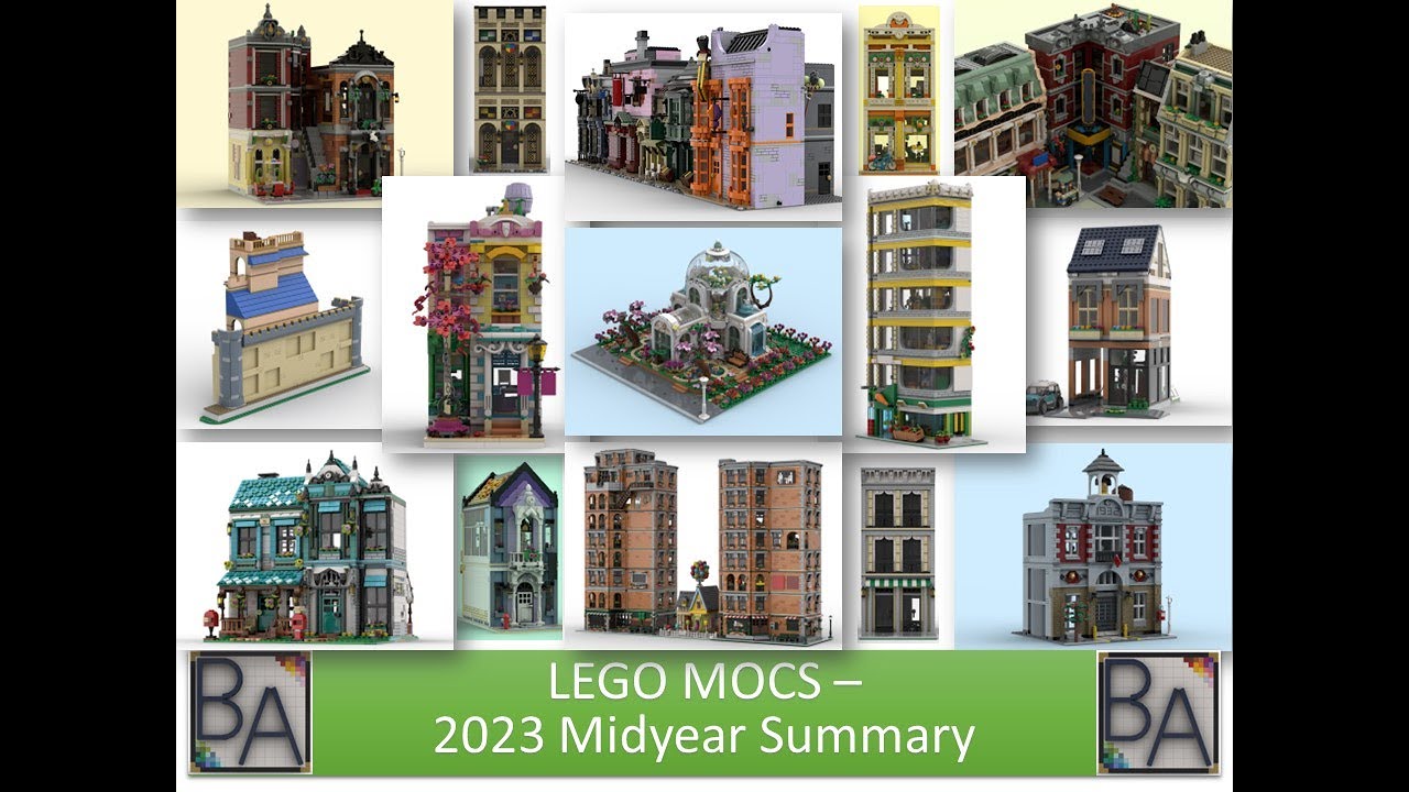 LEGO MOCS - 2023 Midyear Summary - YouTube