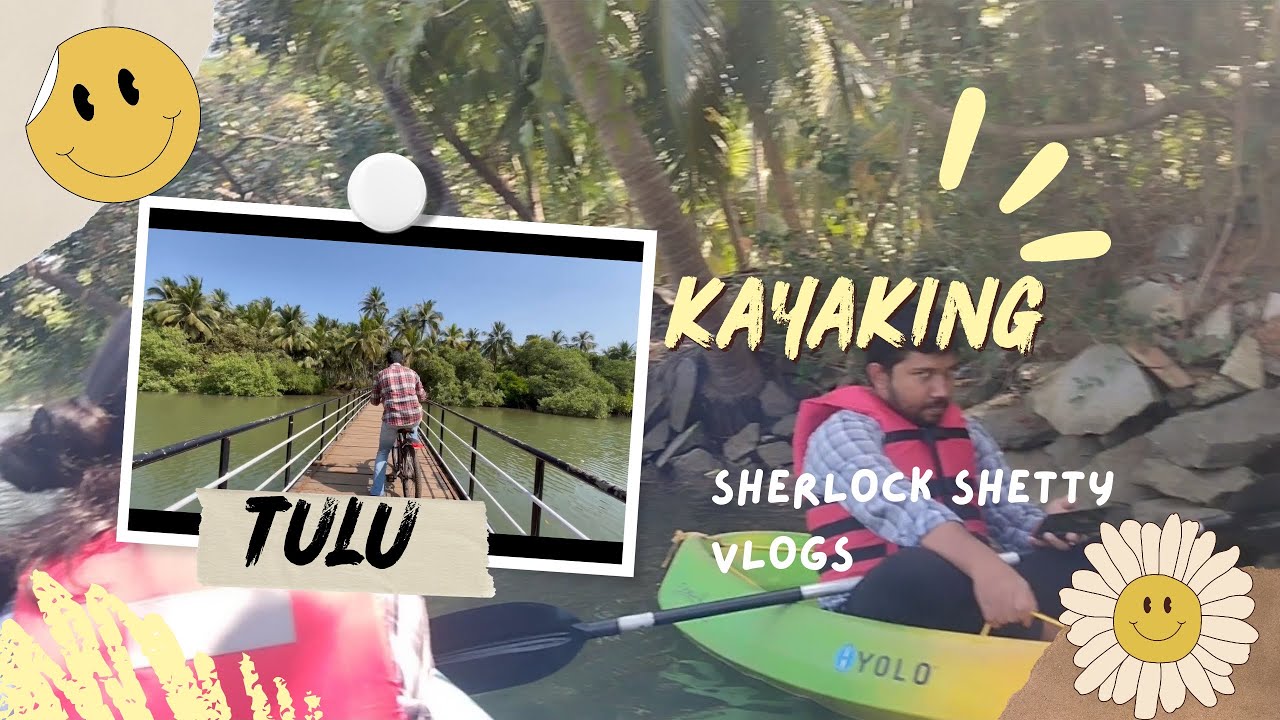 KAYAKING at Kemmannu, Udupi - Tulu VLOG - YouTube