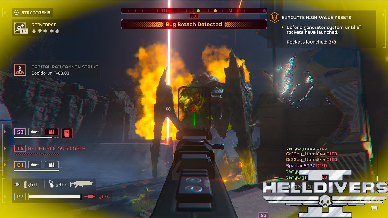 HELLDIVERS 2 : ESCALATION OF FREEDOM!!! SUPER HELLDIVE LVL 10!!! LIVE GAMEPLAY!!! - YouTube