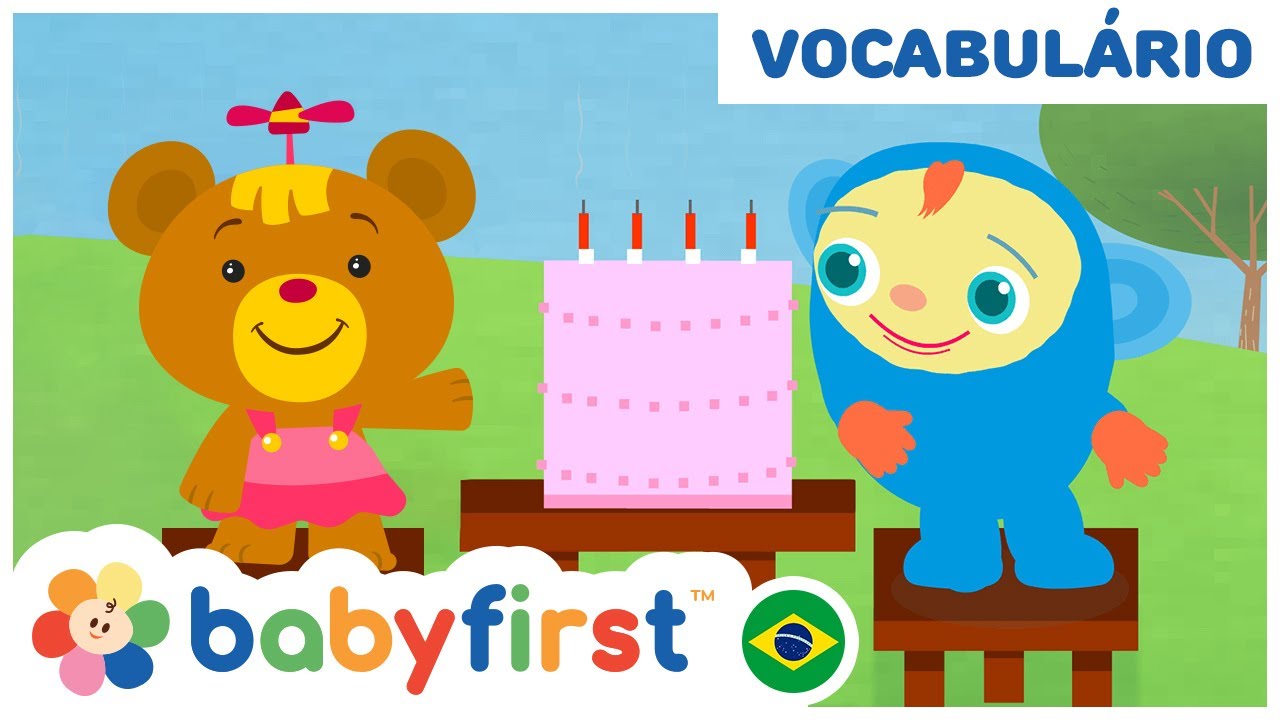 BabyU - Novo programa! | Bebê Peekaboo - Quadrados | Escuro e Claro ...