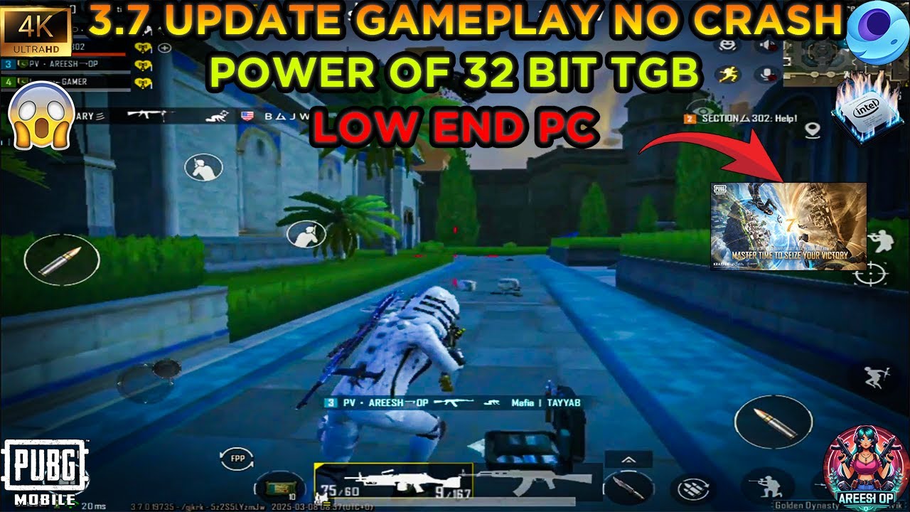PUBG 3.7 Update Gameplay | Smooth Experience, No Crashes! 32 Bit TGB Is ...