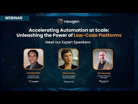 Newgen Webinar Accelerating Automation at Scale Unleashing the Power of ...