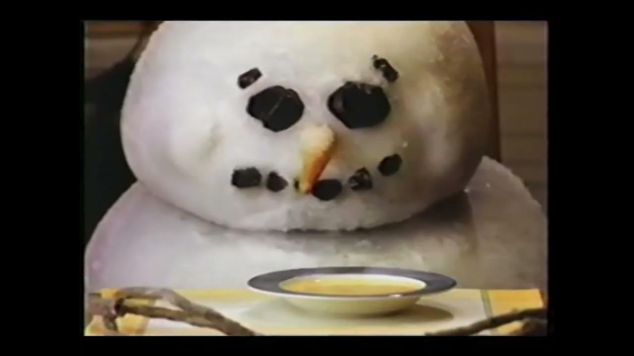 Campbell’s Snowman Commercial (Vocals) - YouTube