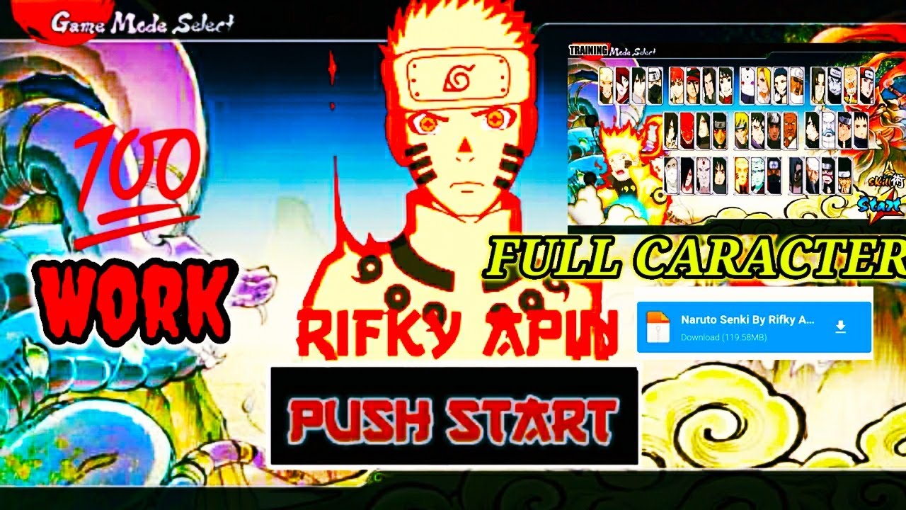 Naruto Senki Full Character mod - By Rifky Apin V1 - YouTube