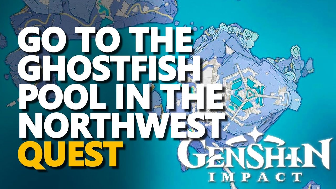 Go to the Ghostfish pool in the northwest Genshin Impact - YouTube