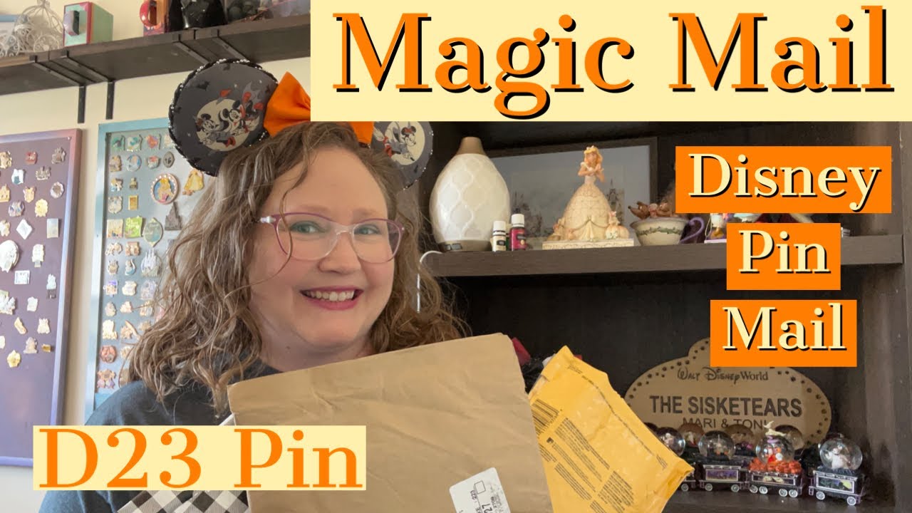 Disney Magic Mail/ Disney Pin Mail/ D23 Pin - YouTube