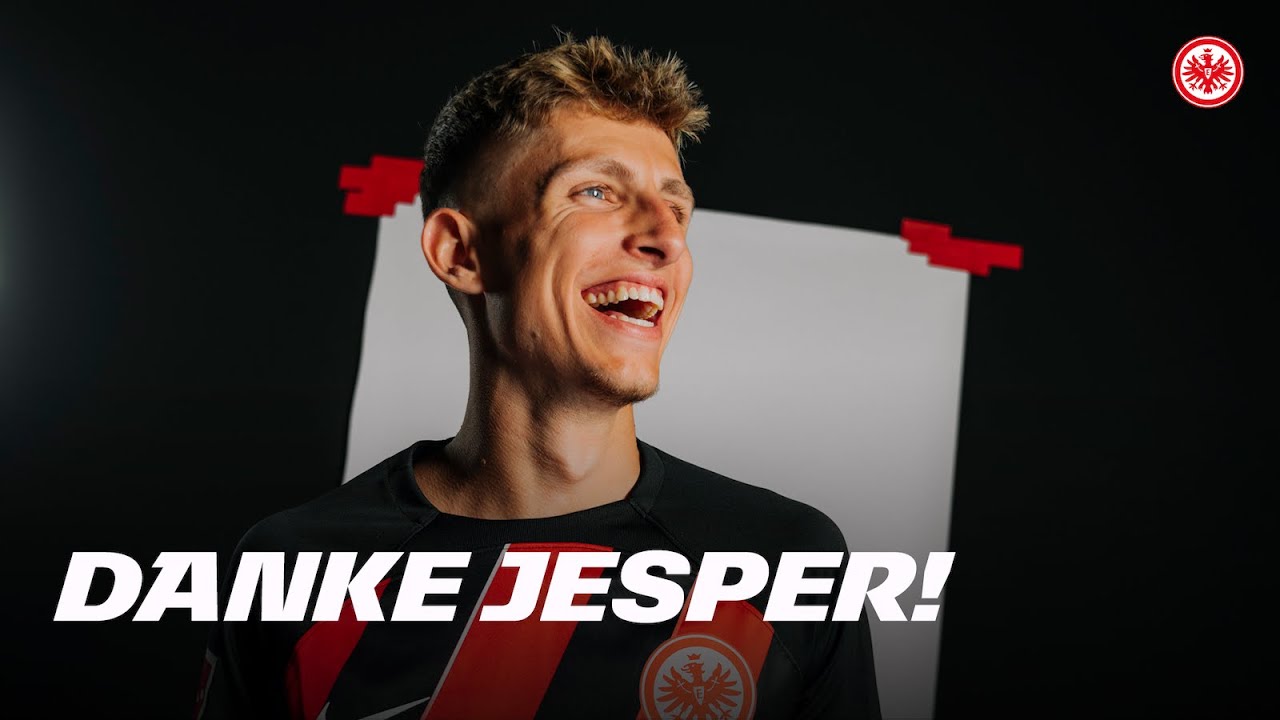Erster Champions-League-Torschütze der Eintracht-Historie I Danke Jesper! - YouTube