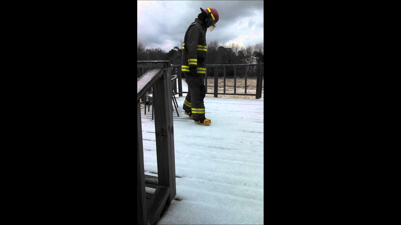 Fireman dancing on ice.. - YouTube