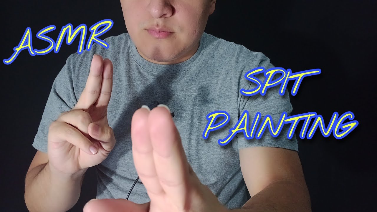 ASMR Spit Paint/Spit Painting - YouTube