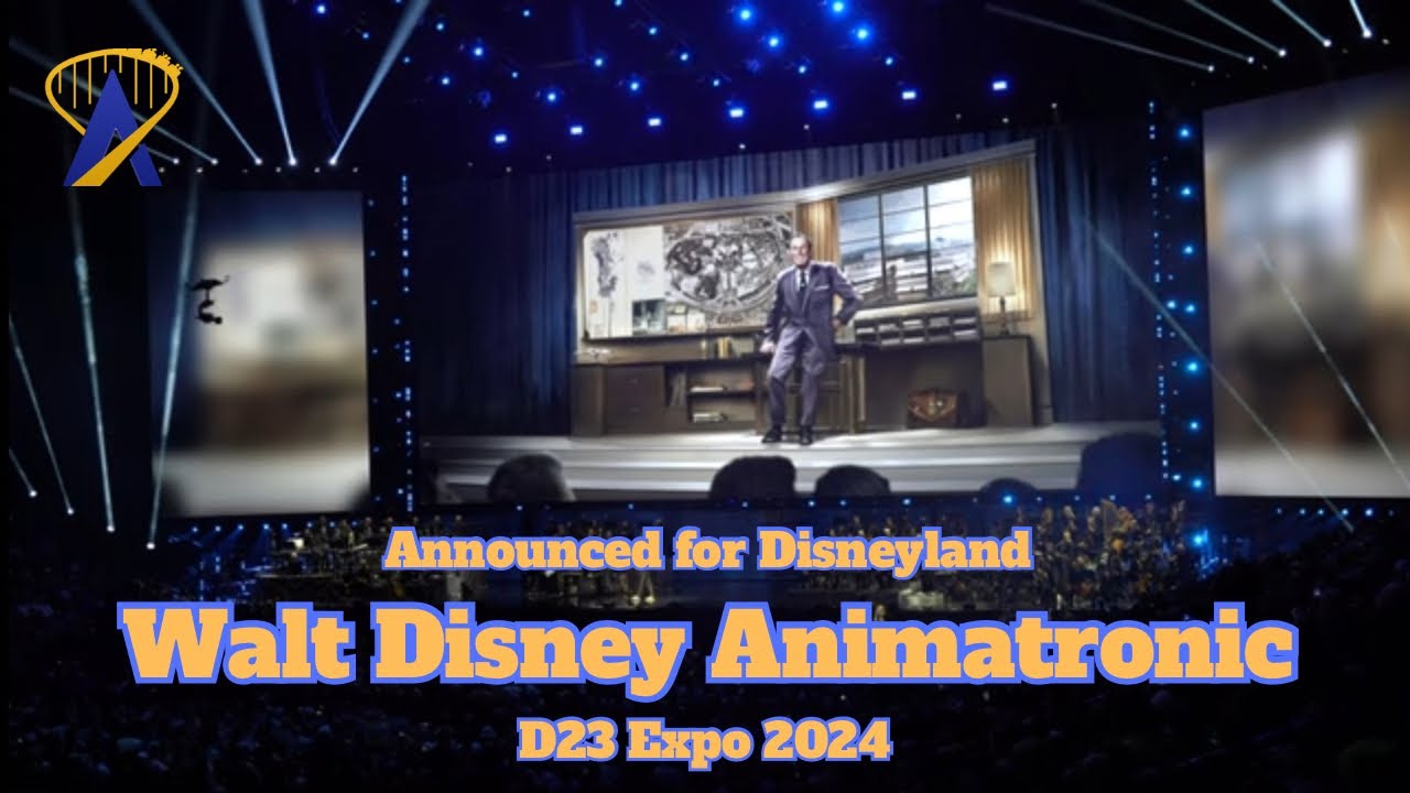 First Ever Walt Disney Audio Animatronic Announced For Disneyland - YouTube