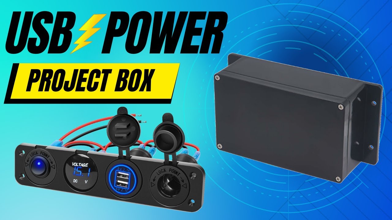 USB Power Project Box - STS #1 02/05/2023 - YouTube