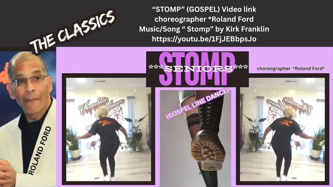 "STOMP" LINE DANCE (CLASSICS 💥GOSPEL), with Instructional Steps ...