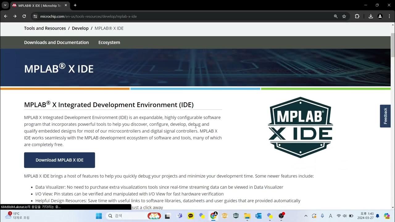 [MPLAB X IDE] MPLAB X IDE & IPE 설치 - YouTube