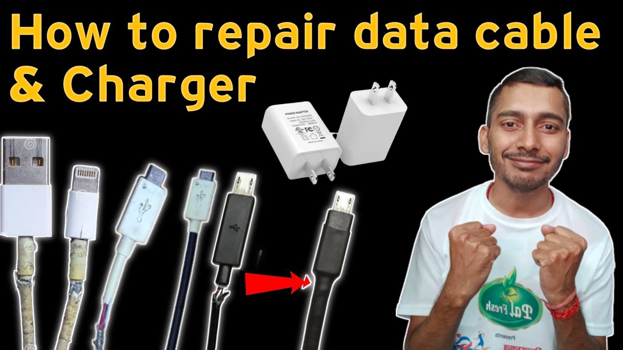 How to Repair Usb Cable (100%fix)How to Repair Charger, How to reapir ...
