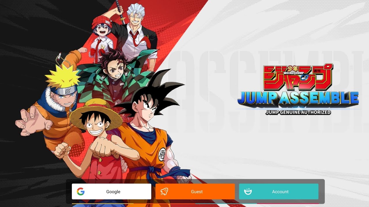 cara login Jump Assemble #jumpassemble #gamemoba #mobaanime - YouTube