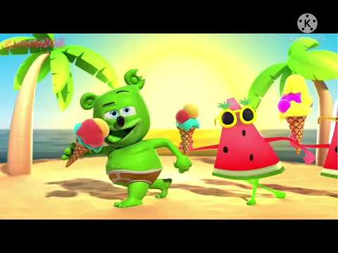 Forwards and backwards IN THE SUMMERTIME *in the summertime!* gummy bear song