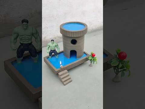 destroying a beautiful miniature clay house 😱#shorts