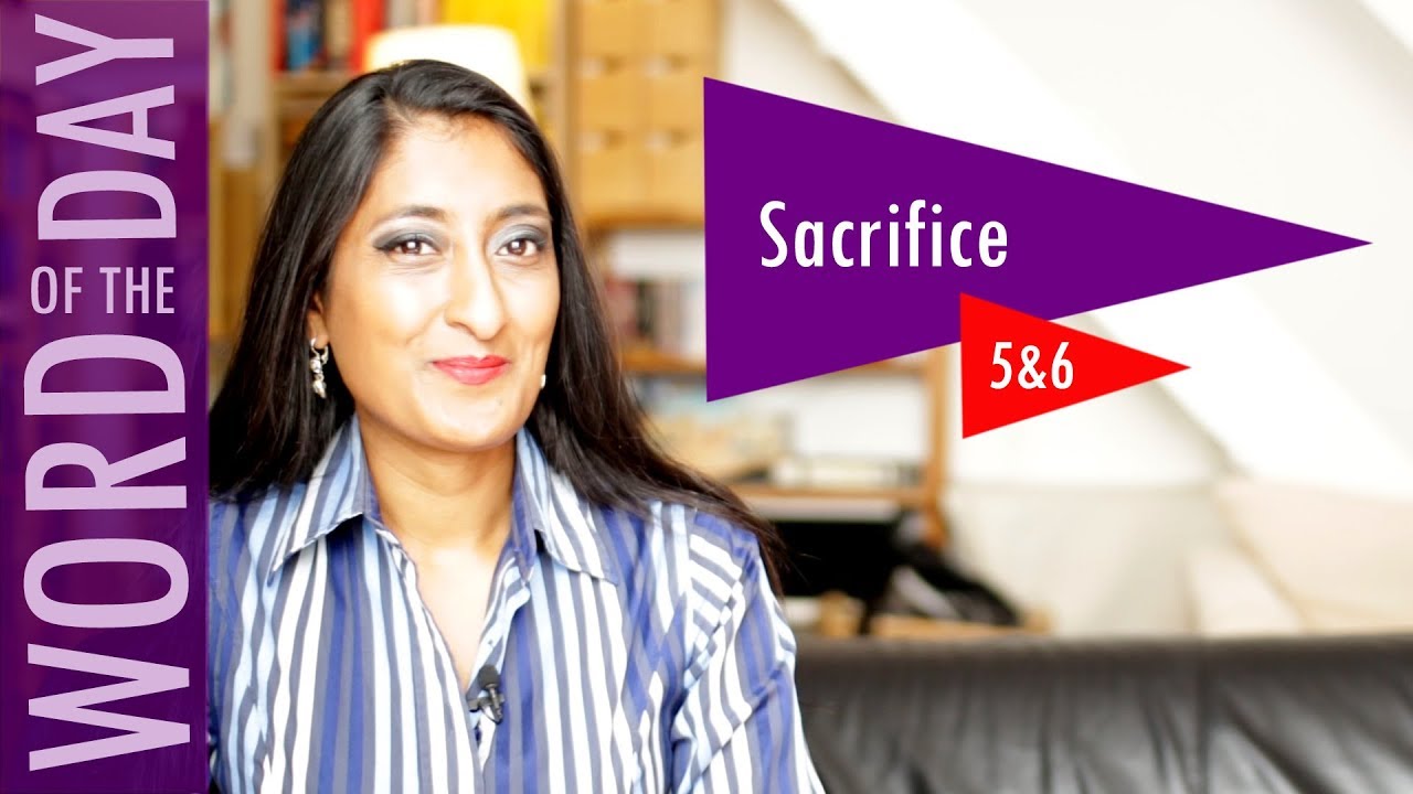 How to Spell the Word Sacrifice ǀ Word of the Day (Yr 5&6) ǀǀ Early ...