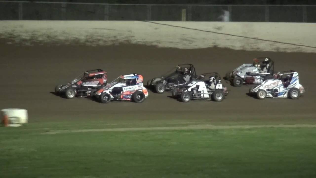 IMRA Midget feature 34 Raceway 7/23/16 - YouTube