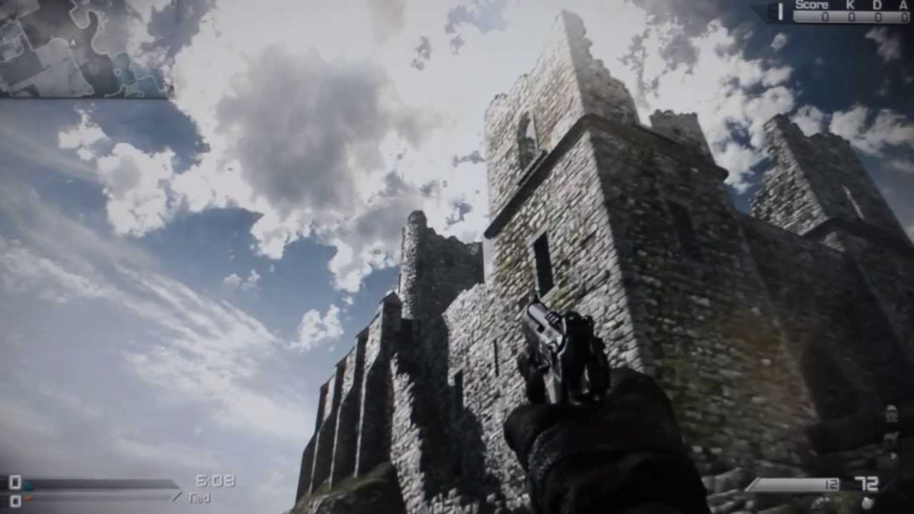 Call of Duty Ghosts Map Stonehaven Serozh Castle - YouTube