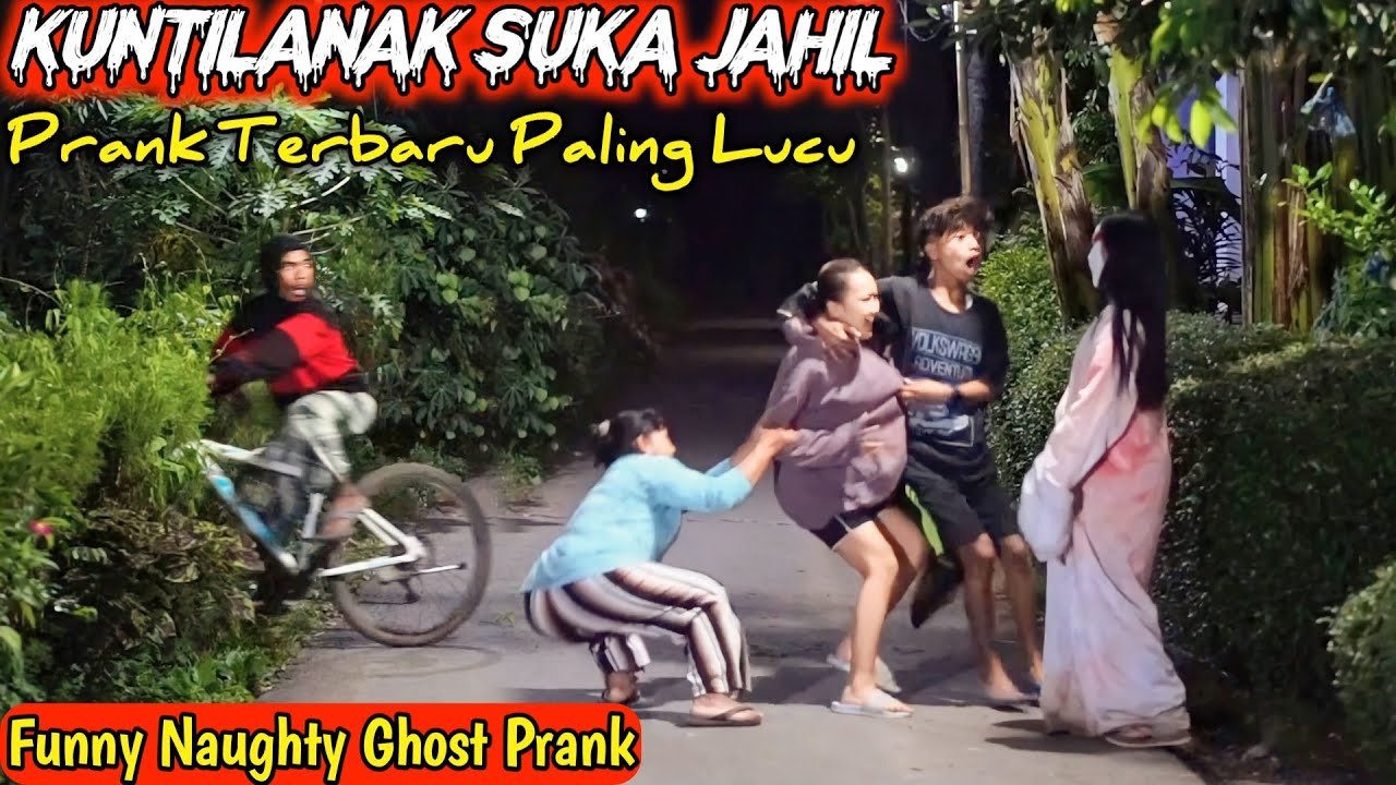 Kuntilanak Suka Jahil || Prank Terbaru Paling Lucu || New Ghost Prank ...