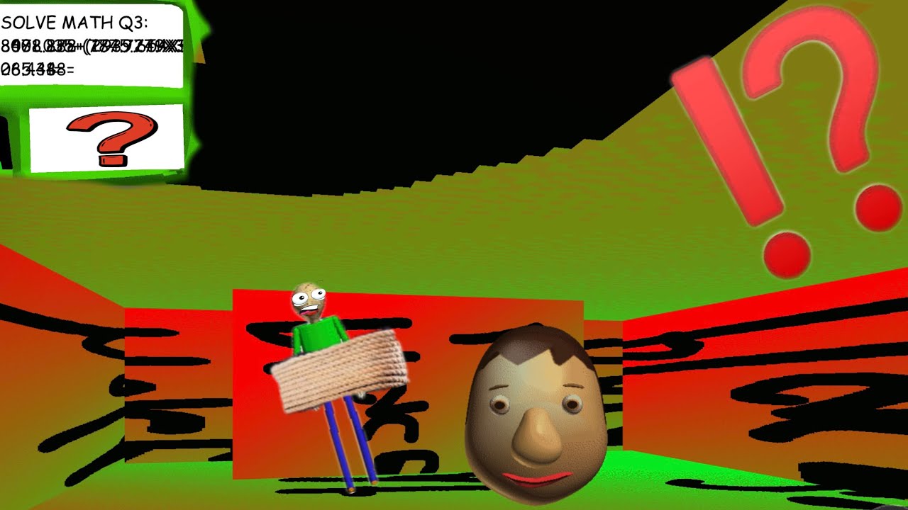 The cursed secret of baldi - YouTube