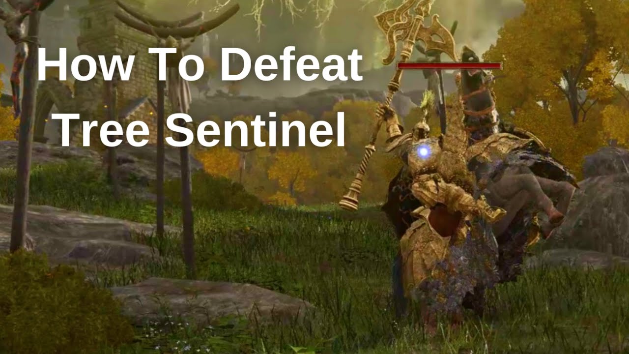 How To Defeat Tree Sentinel - Elden Ring - YouTube
