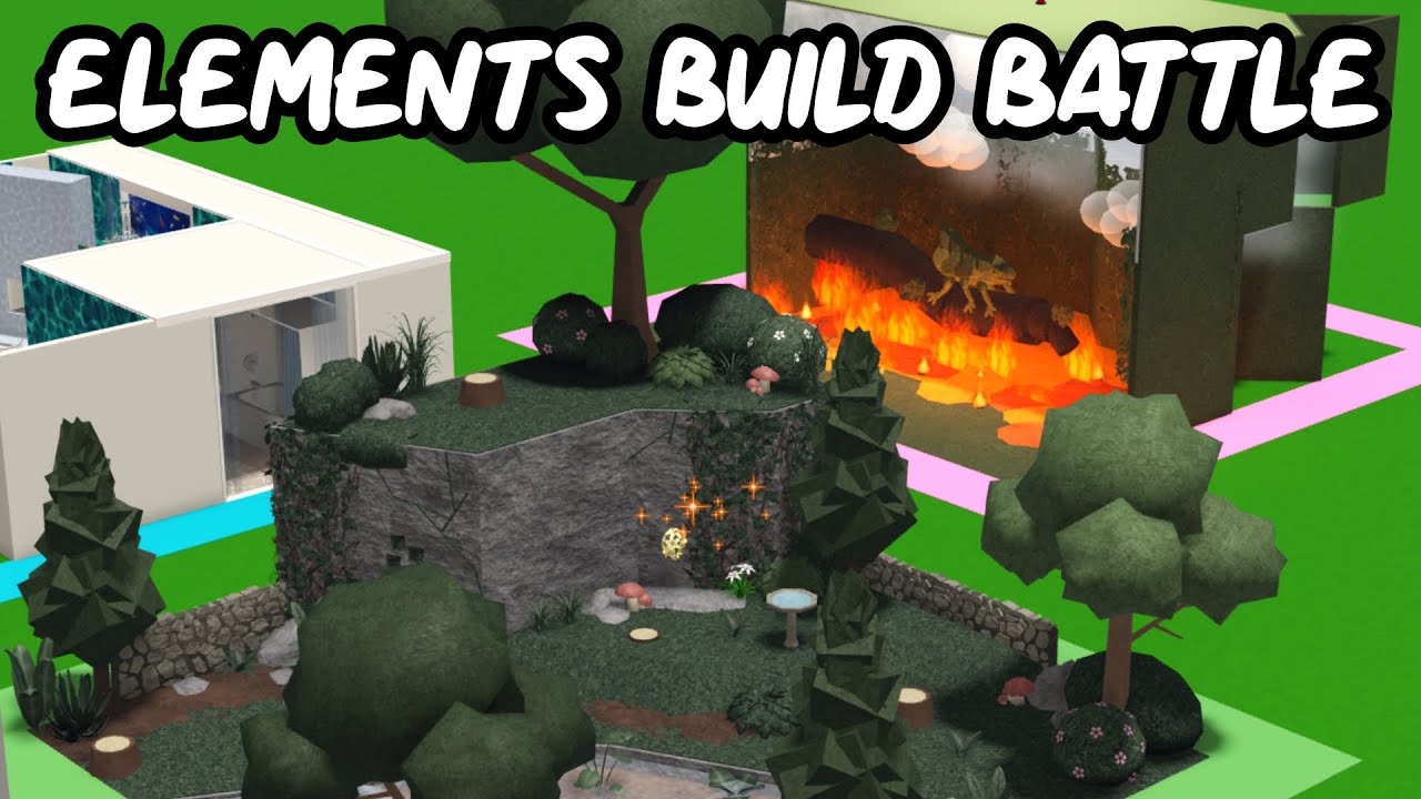 100K ELEMENTS build battle in bloxburg… - YouTube