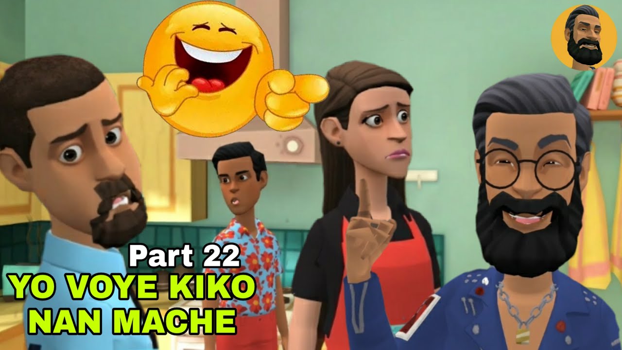 Yo Voye Kiko Nan Mache 😂 Part 22 -Kiko Tounen Lakay Djedje Jwenn Yon ...