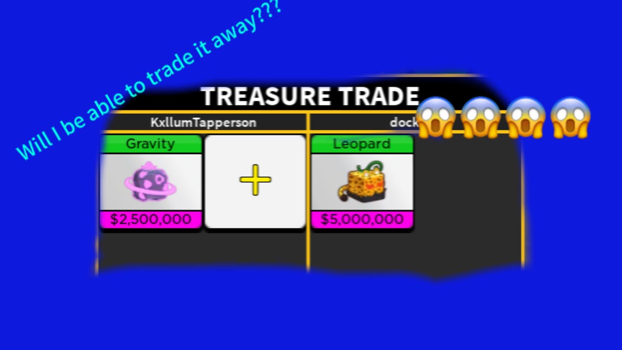 Trying To Trade My Gravity Away In Roblox Blox Fruits Part 1! (Roblox ...
