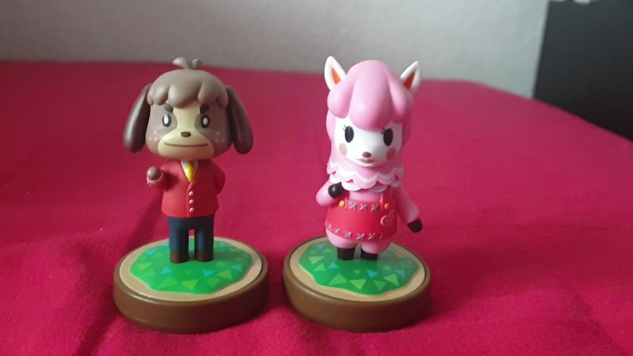 Amiibo Digby and Reese Unboxing Animal Crossing Collection - YouTube