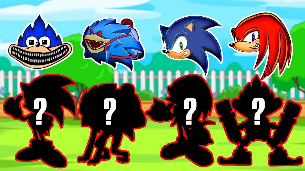 Wrong Head Shin Sonic - Match the Right Image with Sonic and Knuckles ...